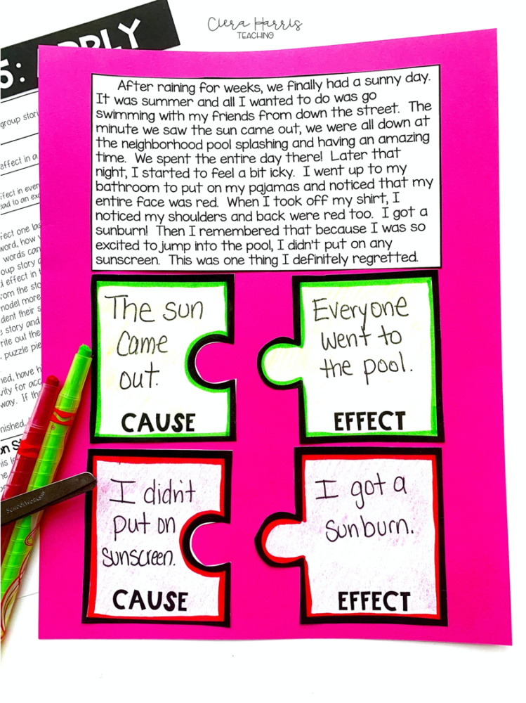 Cause And Effect Activities For The Elementary Classroom