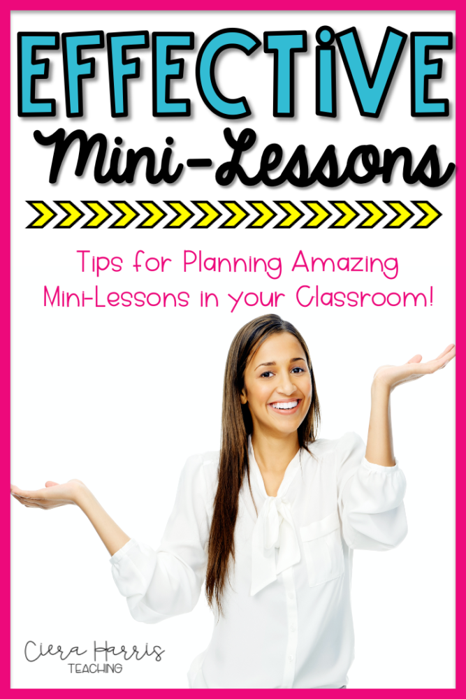 Essentials Of A Mini Lesson In The Elementary Classroom