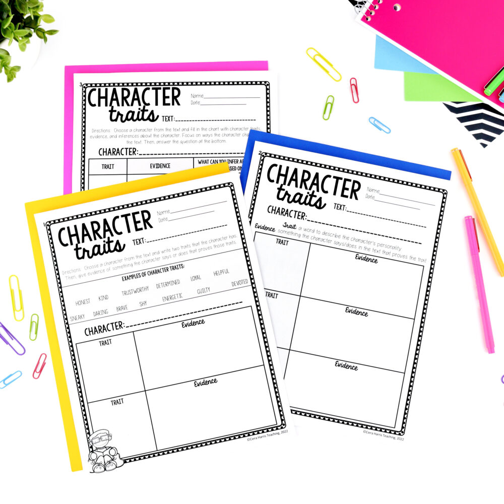 Differentiated Graphic Organizers (Print & Digital) - Ciera Harris Teaching