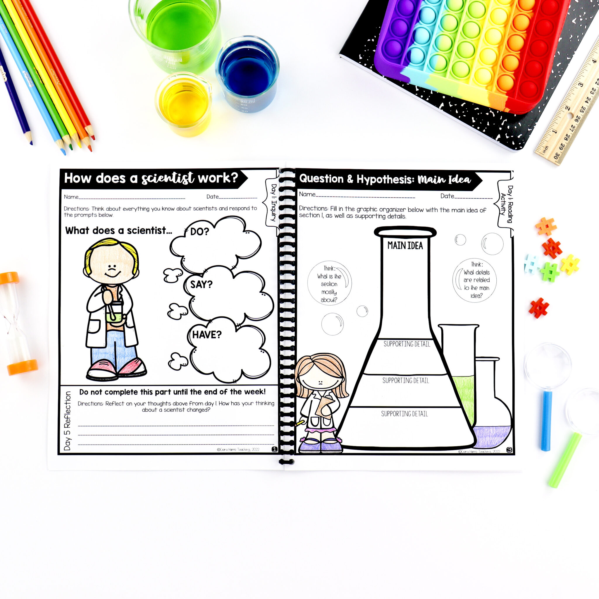 Scientific Method Science and Reading Unit - Ciera Harris Teaching