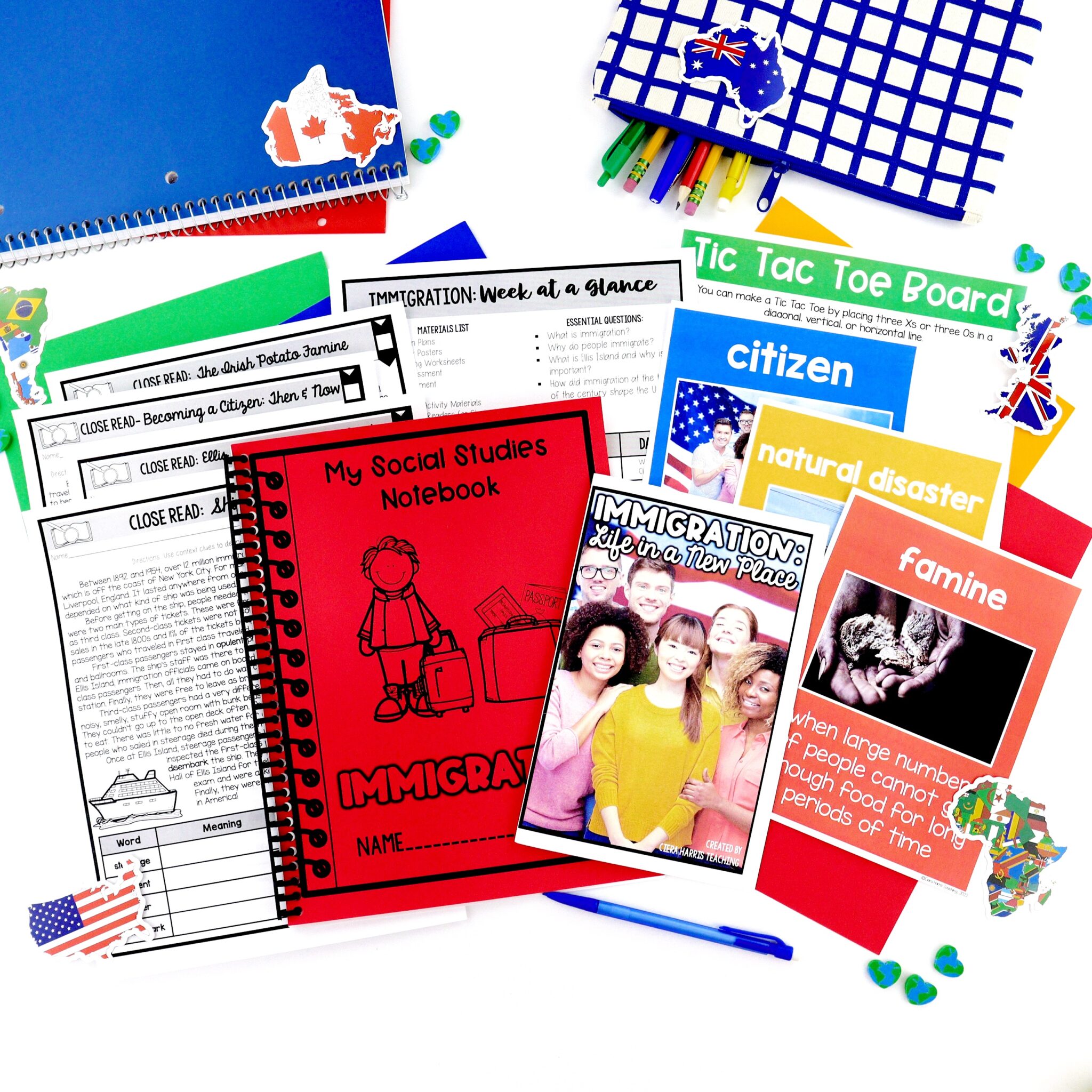 Social Studies Units Bundle - Ciera Harris Teaching