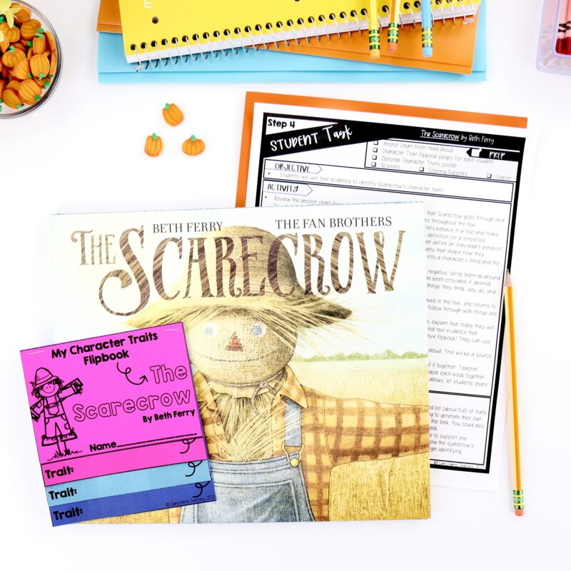 The Scarecrow: Science of Reading Aligned Character Traits Lesson ...