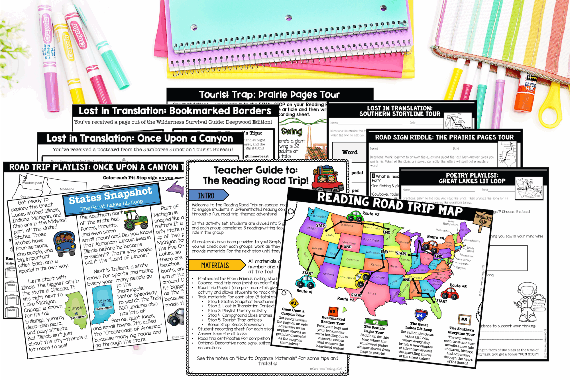 Reading Road Trip: End of Year Review - Ciera Harris Teaching
