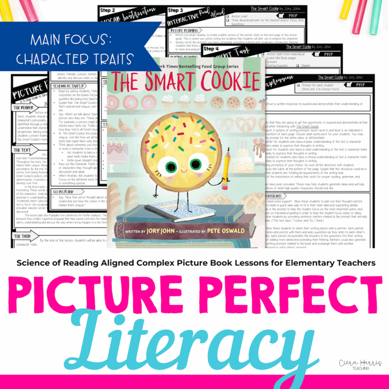 The Smart Cookie: Science of Reading Aligned Character Traits Lesson ...